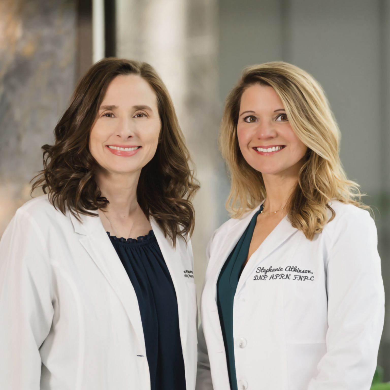 Stephanie Atkinson DNP, APRN, FNP-C and Diane Womack APRN, FNP-C