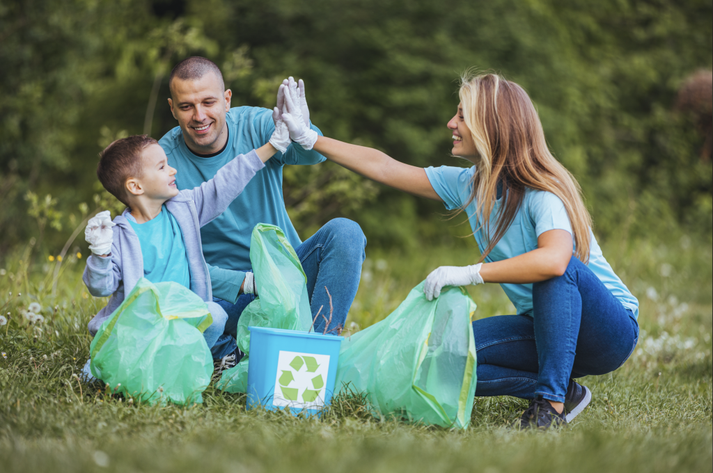 Family Volunteering | Teaching Children How to Care for Their Community ...